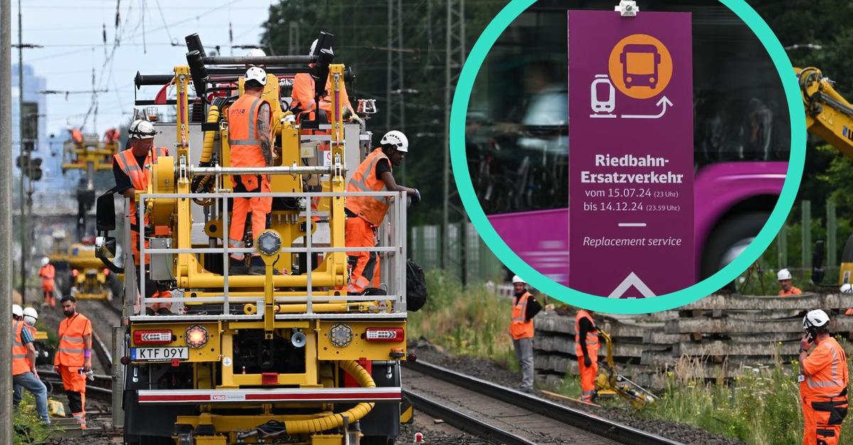 Eine Woche Riedbahn-Sperrung: Bahn zieht Bilanz zu Ersatzverkehr Eine Woche Riedbahn-Sperrung: Bahn zieht Bilanz zu Ersatzverkehr